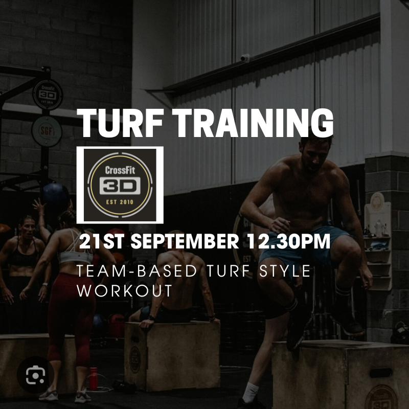 TURF TRAINING - CrossFit 3D (Manchester) – Turf Games