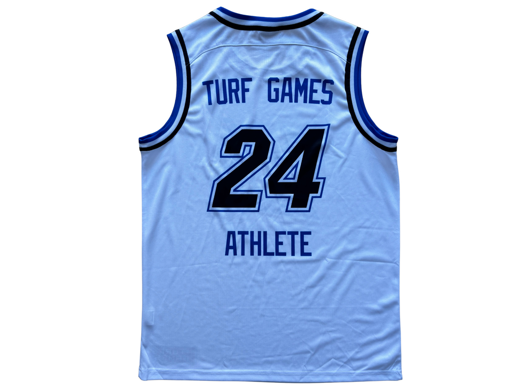Basketball Tank (White / Black) – Turf Games
